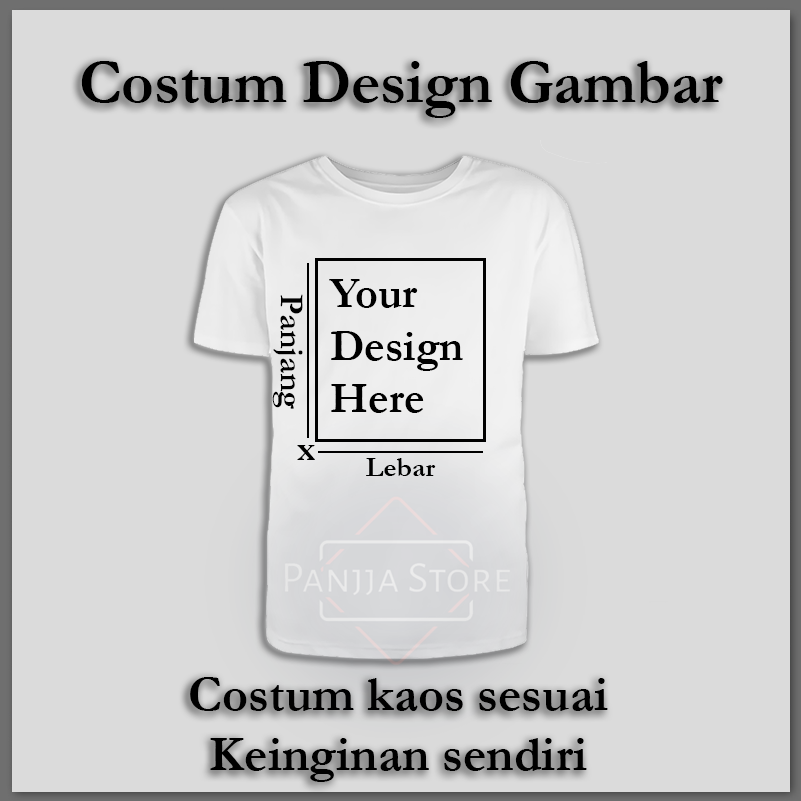 Kaos Custom Desain Sendiri Sablon DTF / Baju Kaos Desain Bebas Satuan ... Kaos Custom Desain Sendiri Sablon DTF / Baju Kaos Desain Bebas Satuan ...