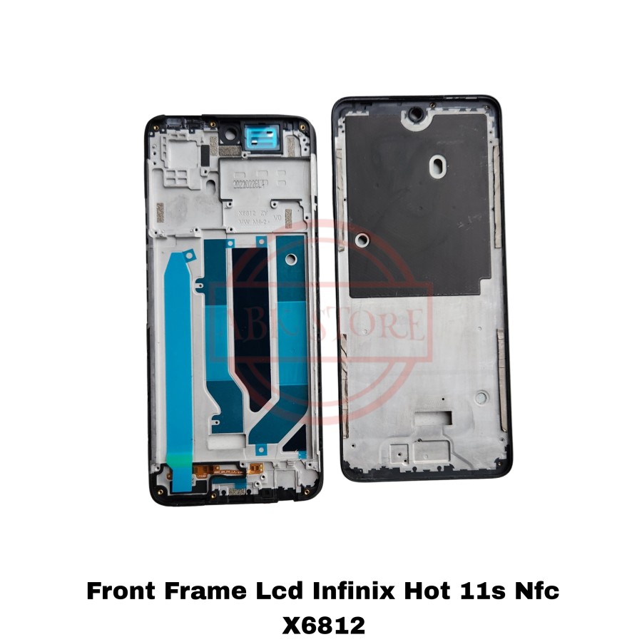 TULANG TENGAH / TATAKAN LCD INFINIX HOT 11S NFC X6812 / FRAME LCD ...