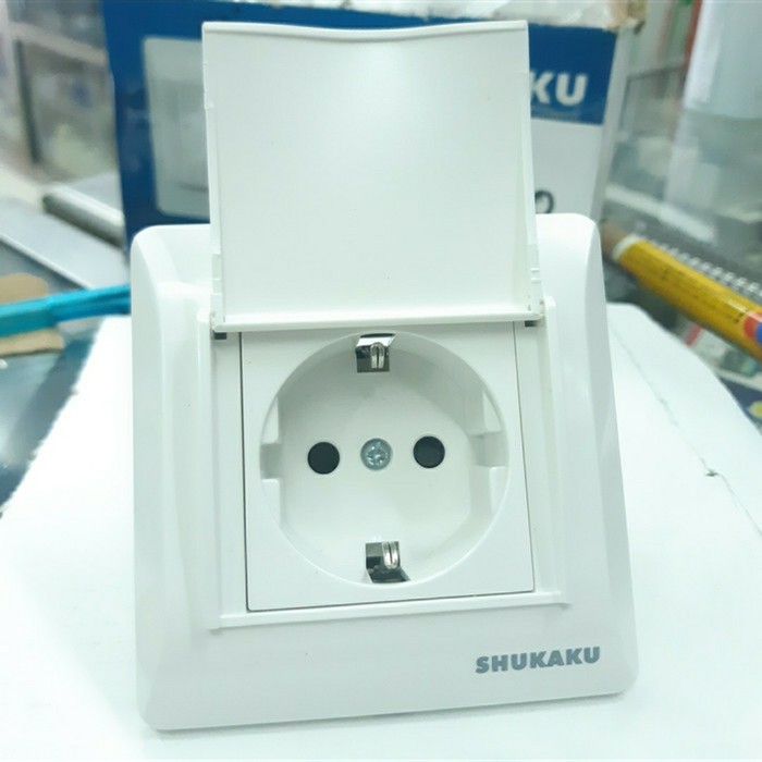 Stop Kontak Tutup SHUKAKU Stop Kontak Inbow + Cover SHUKAKU - SKU 8625 ...