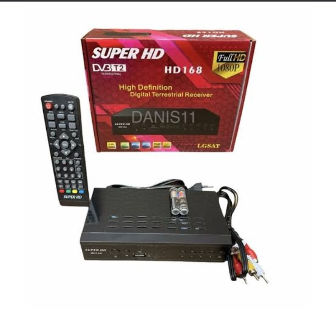 SET TOP BOX STB DVB T2 HD 168 TV DIGITAL WARNA TAJAM KUALITAS GAMBAR ...