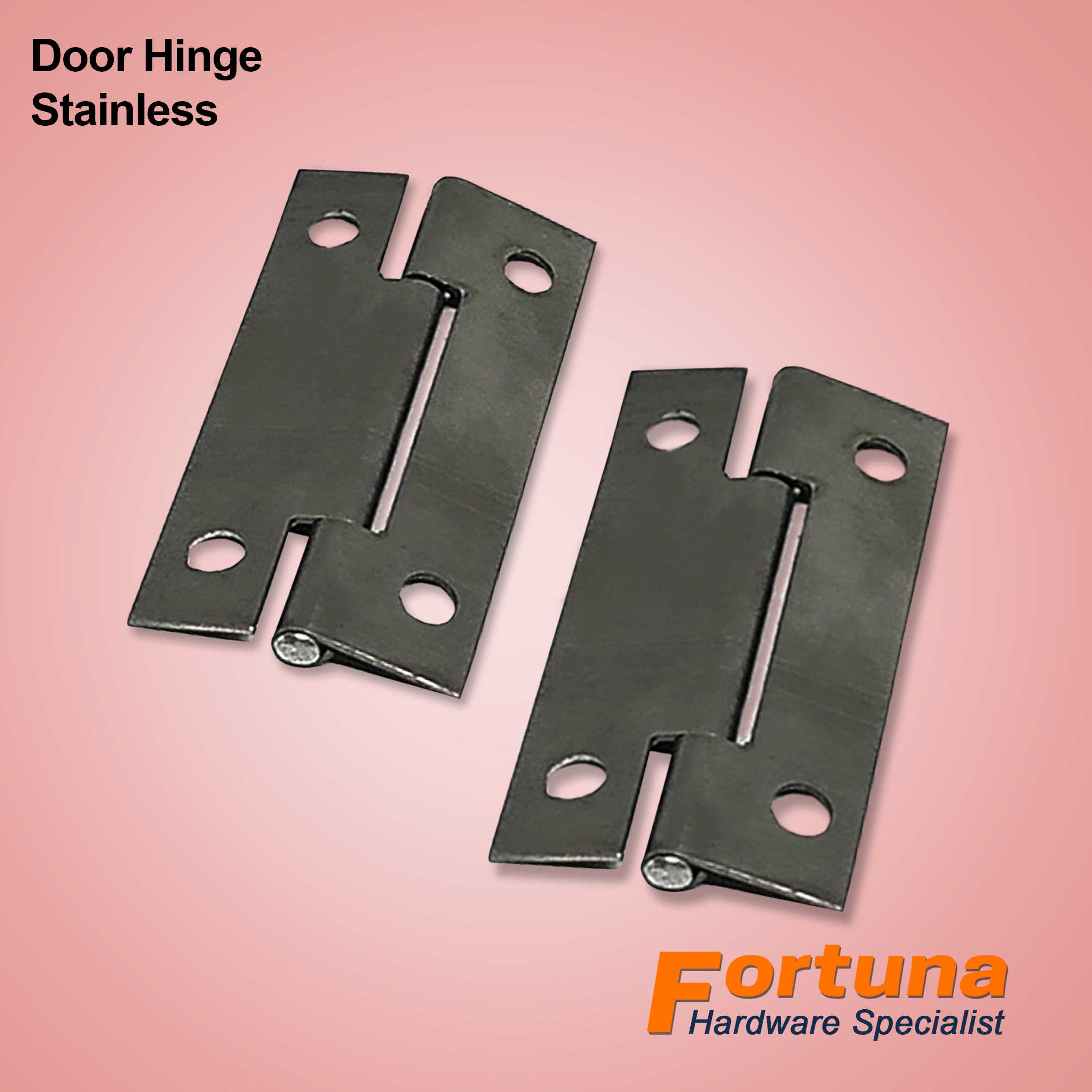 FORTUNA Engsel Kupu Plat Besi 2 Inci Hinges | Lazada Indonesia