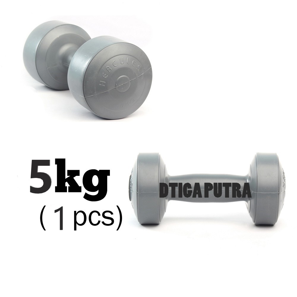 Barbel Dumbell plastik 5Kg | Lazada Indonesia