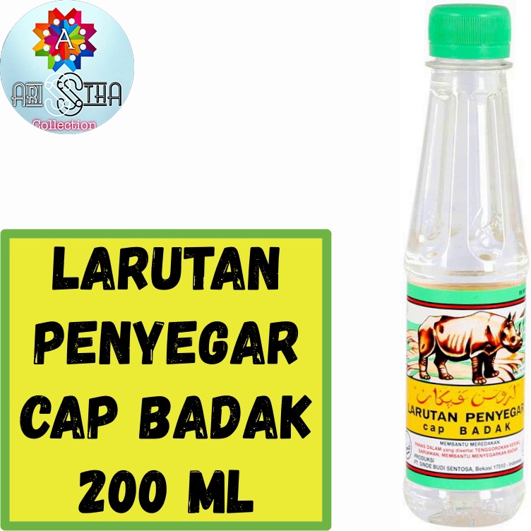 Larutan Penyegar Cap Badak Botol 200 ml | Lazada Indonesia