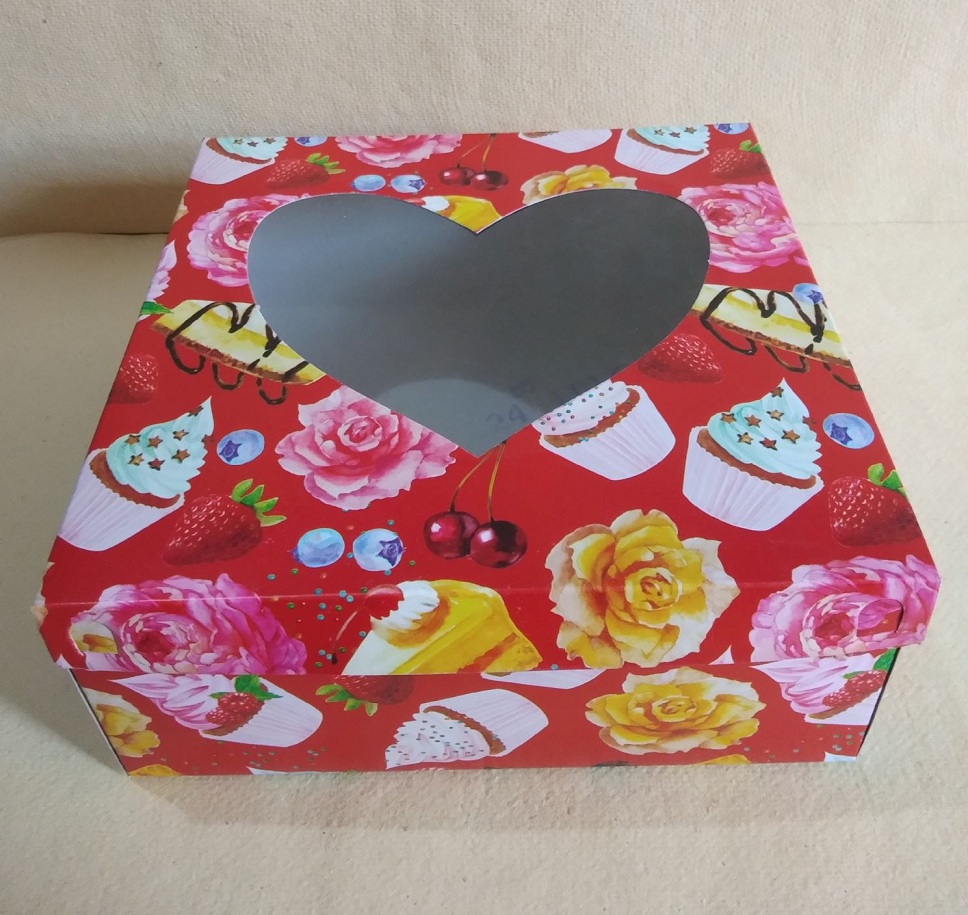 UK 28x28x12 Dus | Box Ulang Tahun Tutup Kaca Hati Isi 10 Pcs | Lazada ...