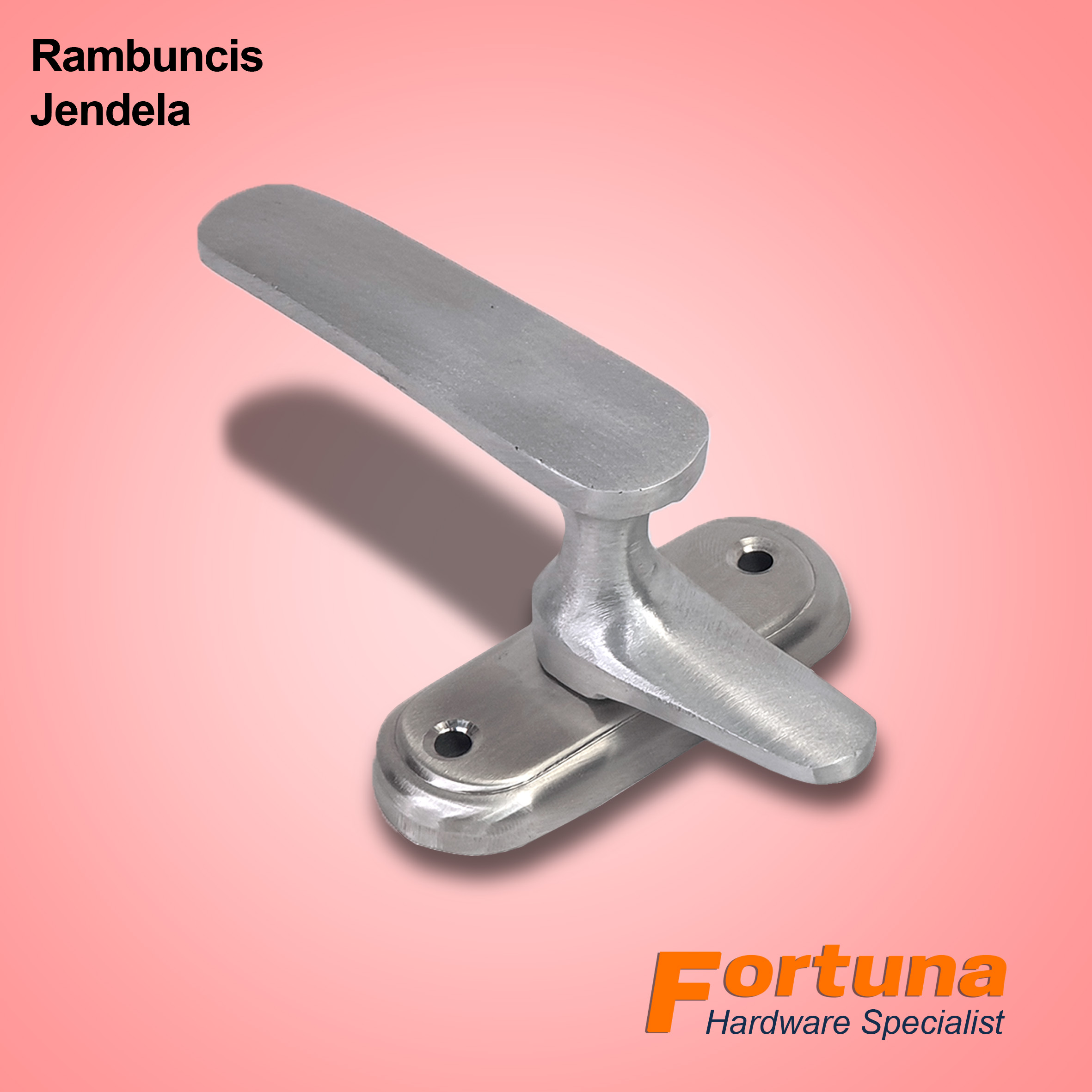 FORTUNA Rambuncis Jendela Aluminium Tebal | Grendel Slot Jendela | Slot ...