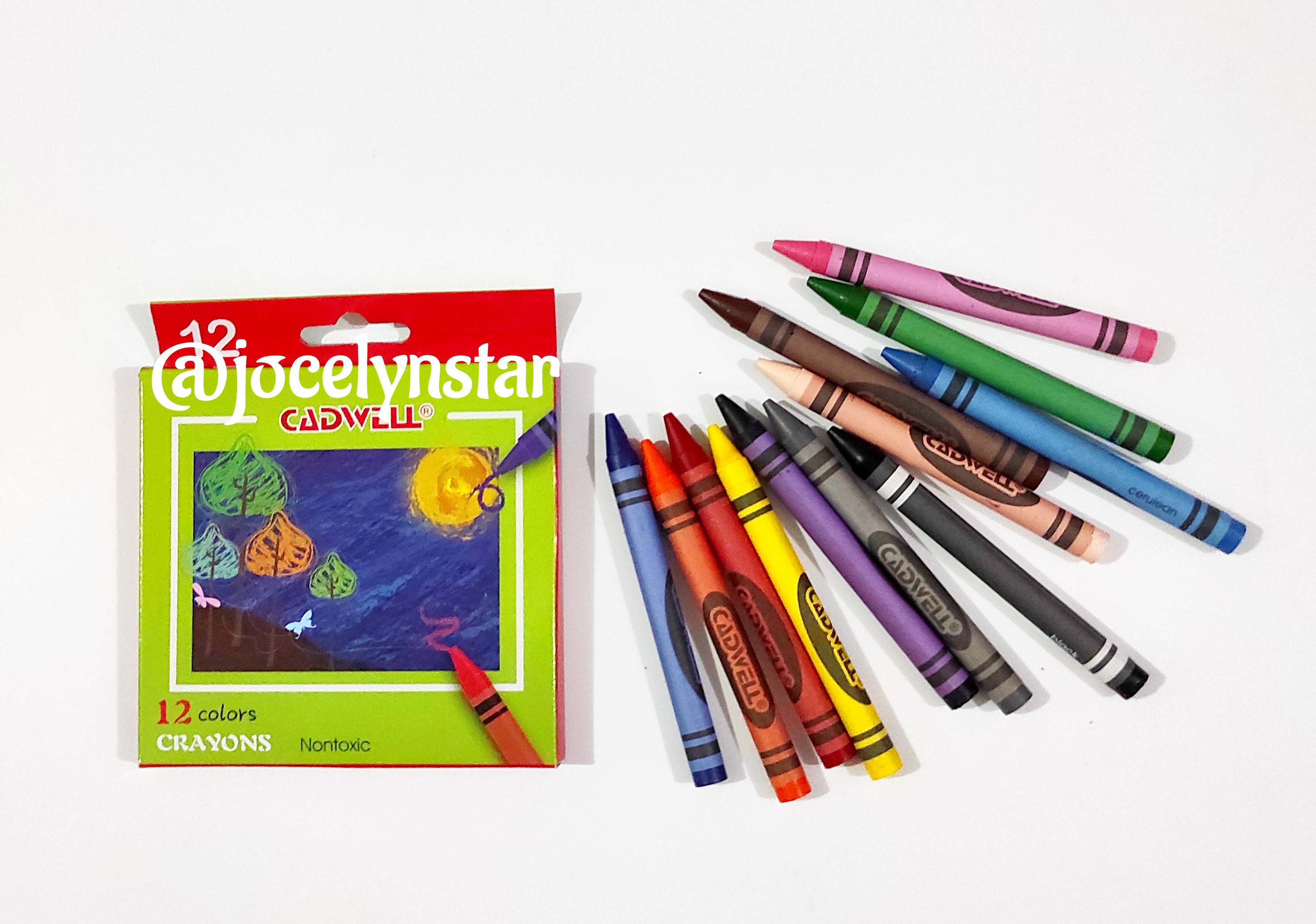 Crayon 12 warna pendek /crayon murah/ crayon mewarnai | Lazada Indonesia