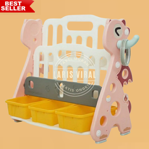 Rak Dragon Buku Anak 3 Tingkat / Rak Tempat Penyimpanpanan Mainan Anak ...