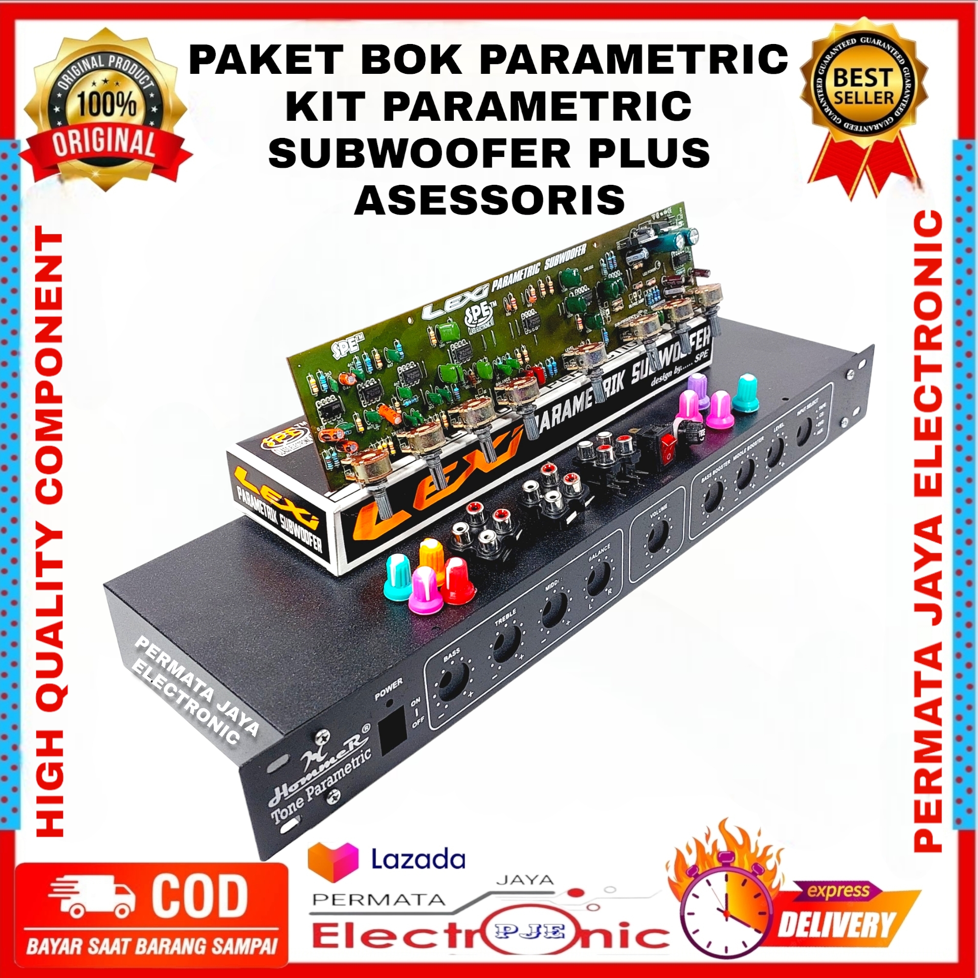 PAKET PARAMETRIC BOX PARAMETRIK KIT PARAMETRIC PLUS ASSESORIS | Lazada Indonesia