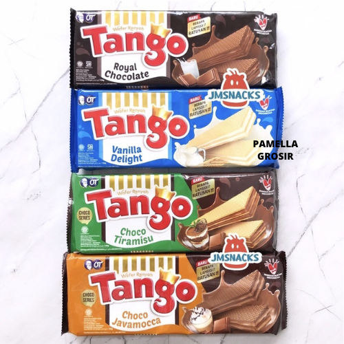 TANGO WAFER 110GR RASA VANILLA CHOCO JAVAMOCCA SNACK makanan ringan ...