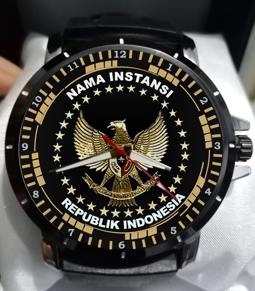Jam Tangan Custom NAMA INSTANSI ATAU PAKE LOGO SENDIRI | Lazada Indonesia