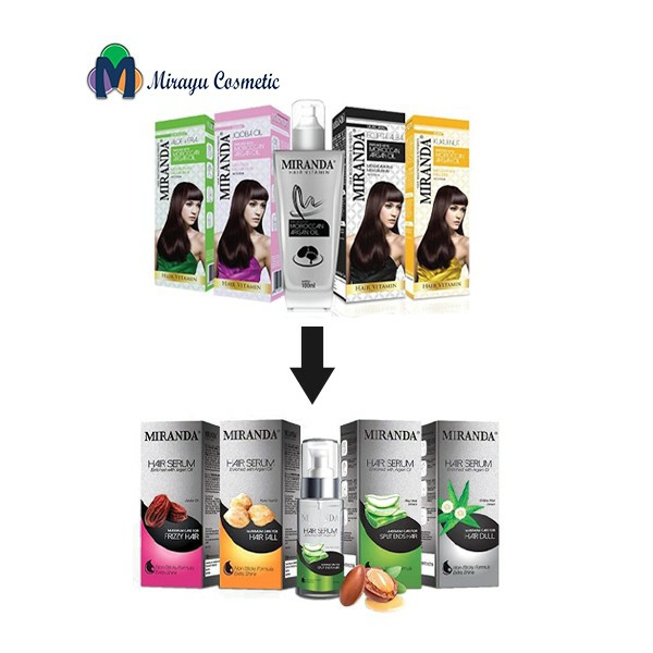 Miranda Hair Serum Bottle 100ml | Lazada Indonesia