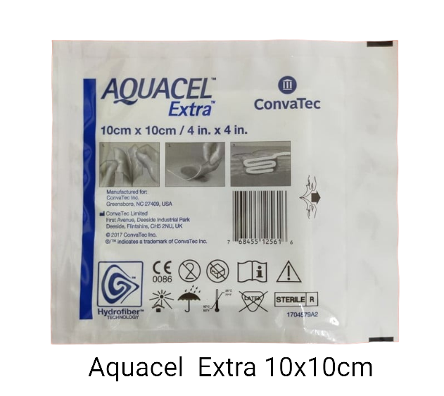 Aquacel extra 10x10 cm 1lembar spon luka | Lazada Indonesia