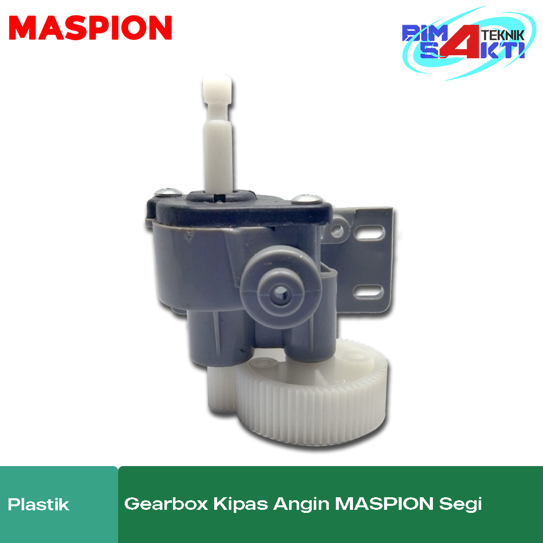Gearbox Stand Fan MASPION Model Segi Girboks Kipas Angin MASPION ...