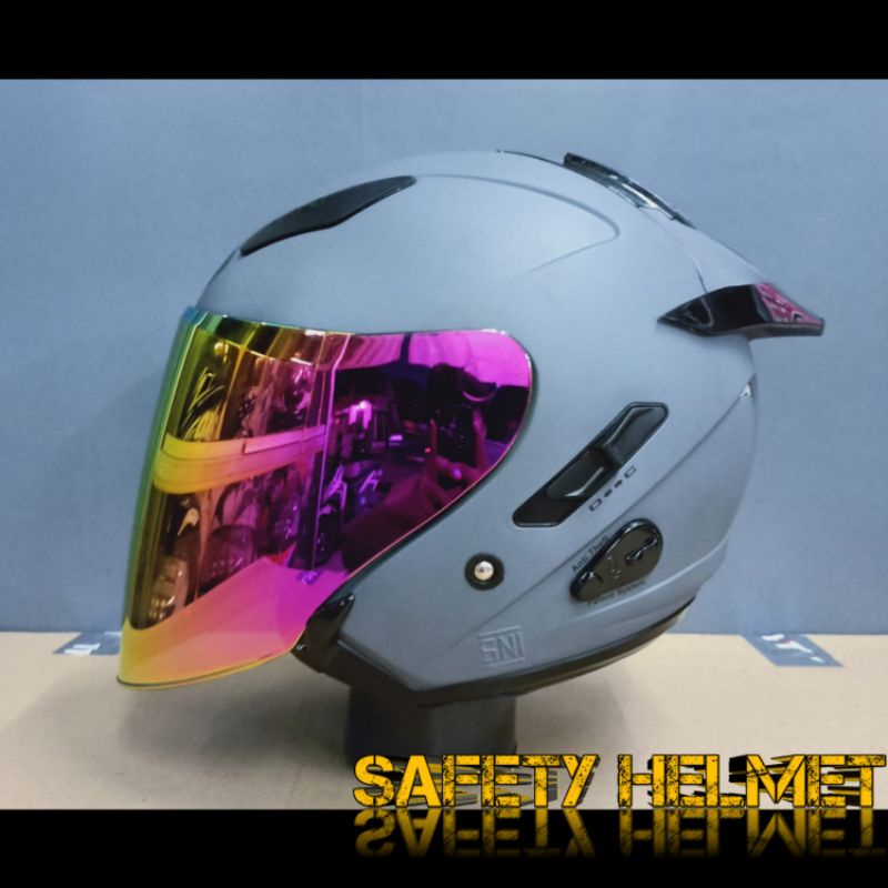 Helm Half Face KYT GALAXY-Modif Paket Ganteng Helm Half Face | Helm ...
