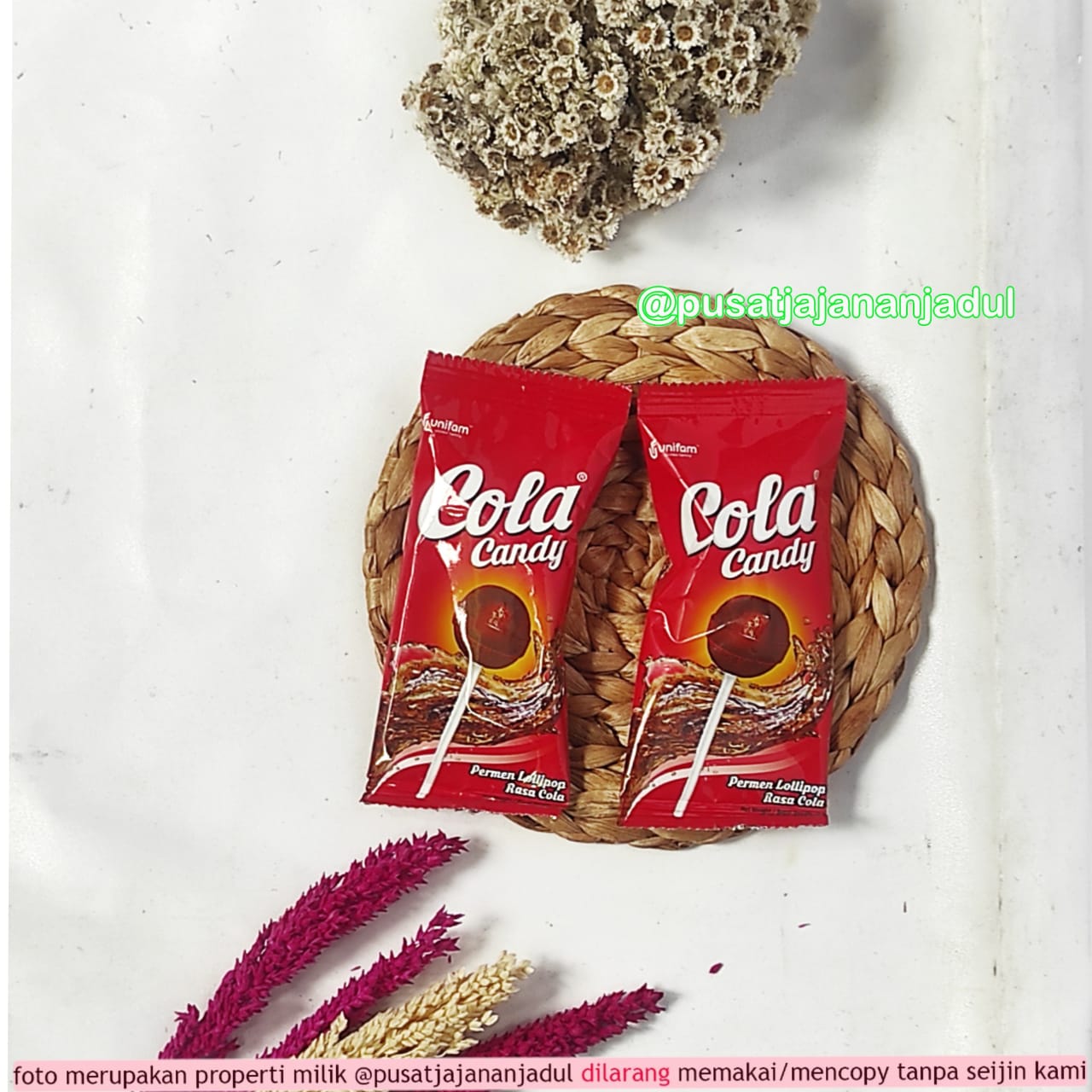 12Pcs Permen Cola Candy - Jajanan Jadul Era 90an - Hits Jaman Dulu ...