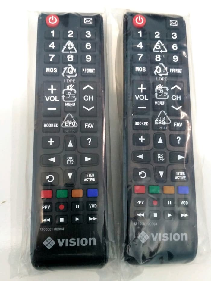 Remote MMC Vision Indovision | Lazada Indonesia