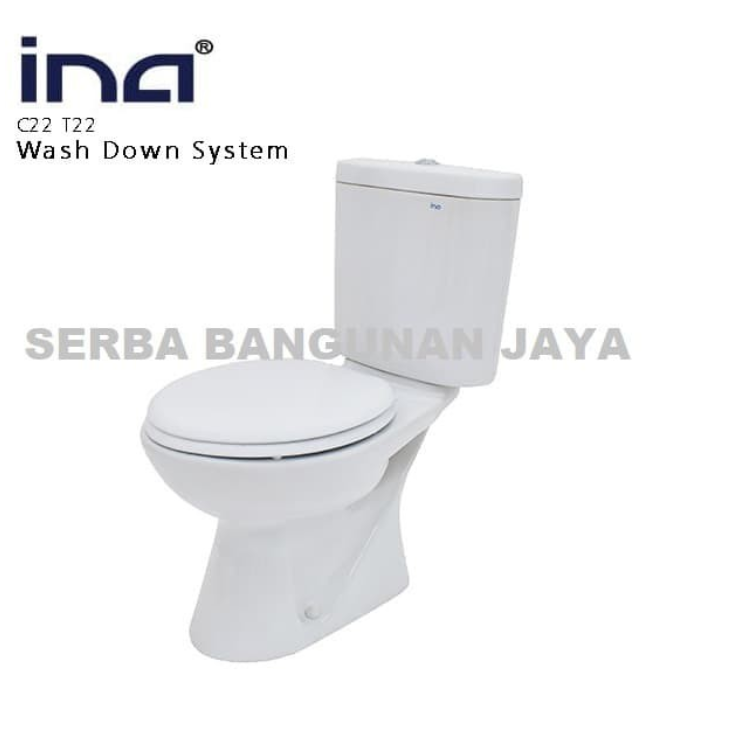 INA C22 T22 DUAL FLUSH SYSTEM KLOSET MONOBLOK SET | Lazada Indonesia
