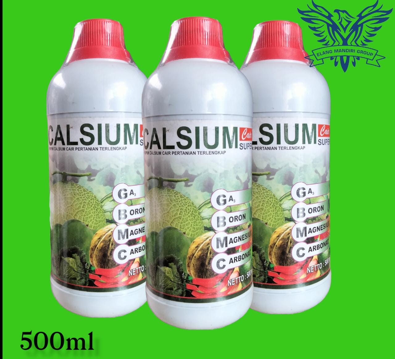 Pupuk Calsium Cair 500ml Nutrisi Pelengkap Tanaman mengandung GA3 Boron ...