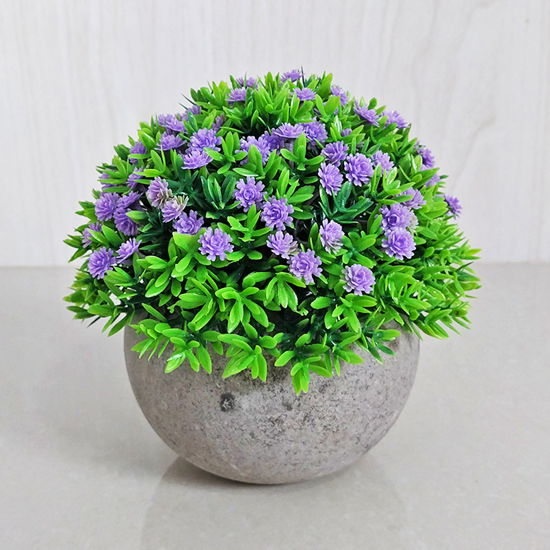 Unico PBP124 Tanaman Hias Buatan Sepaket Pot Bunga Plastik Ornamen ...