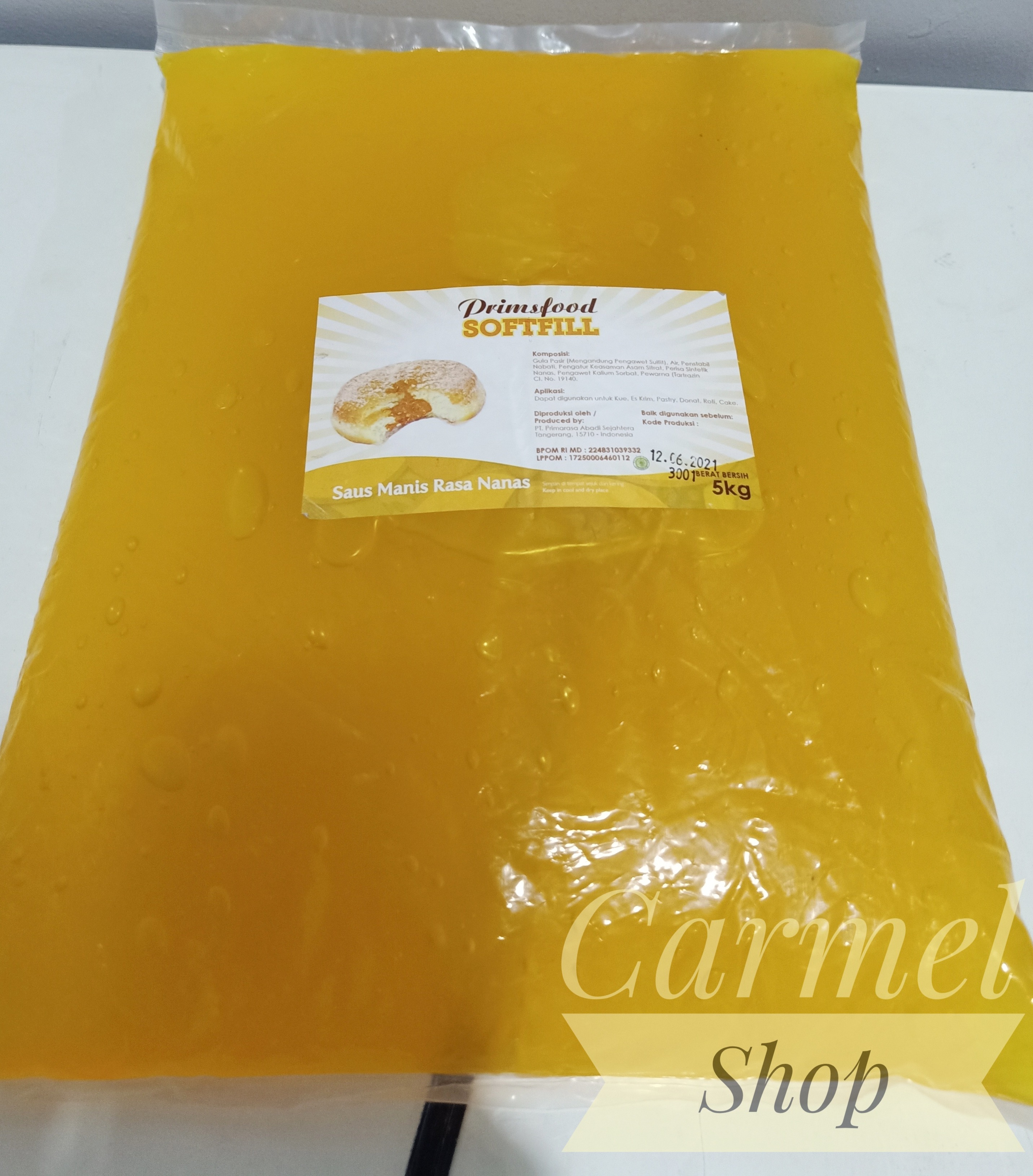 SOFTFIL Selai Nanas Murah 5kg - Selai Buah Ekonomis, Selai Martabak ...