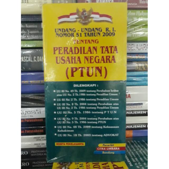 UNDANG UNDANG PERADILAN TATA USAHA NEGARA ( PTUN ) | Lazada Indonesia