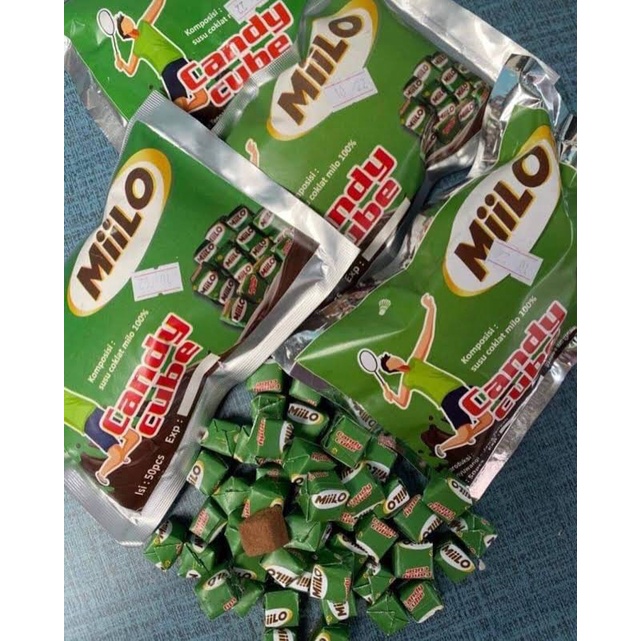 Milo Candy Isi 50 pcs Milo Candy Cube lokal Enak | Lazada Indonesia