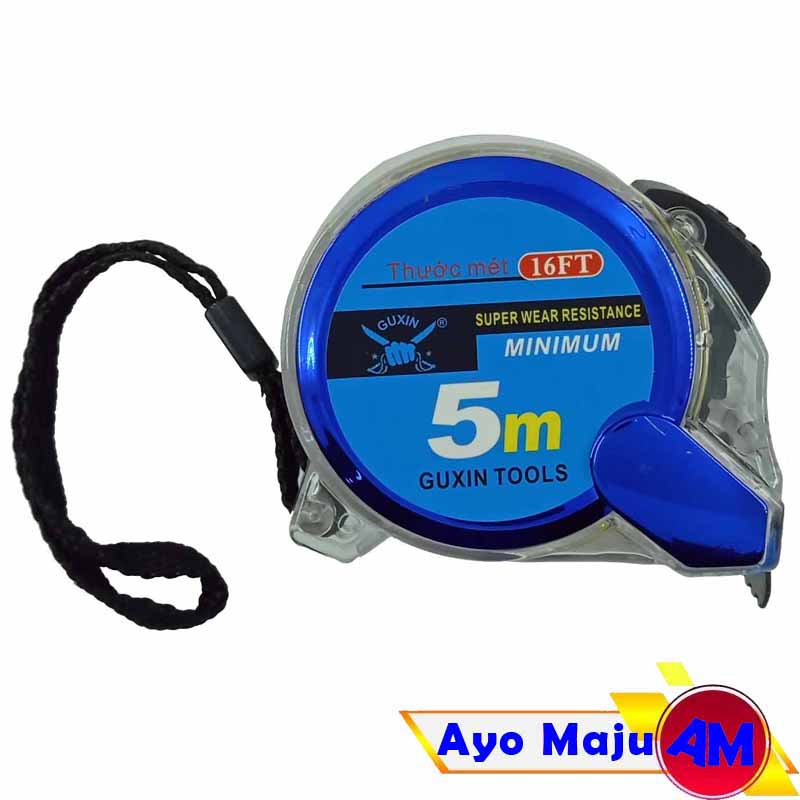 Meteran 5M x 25mm Auto Lock Heavy Duty | Lazada Indonesia