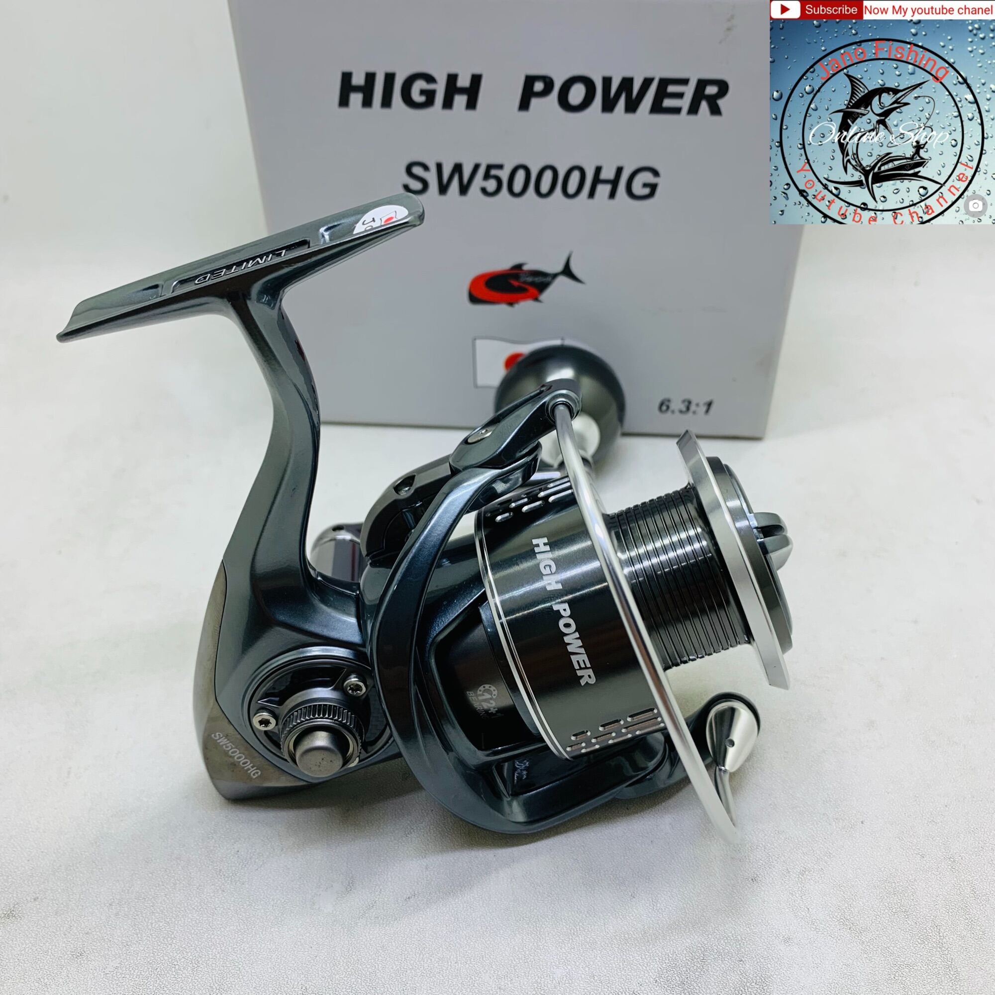 G tech High power sw 5000 hg REEL TERBAIK HARGA BERSAHABAT | Lazada ...