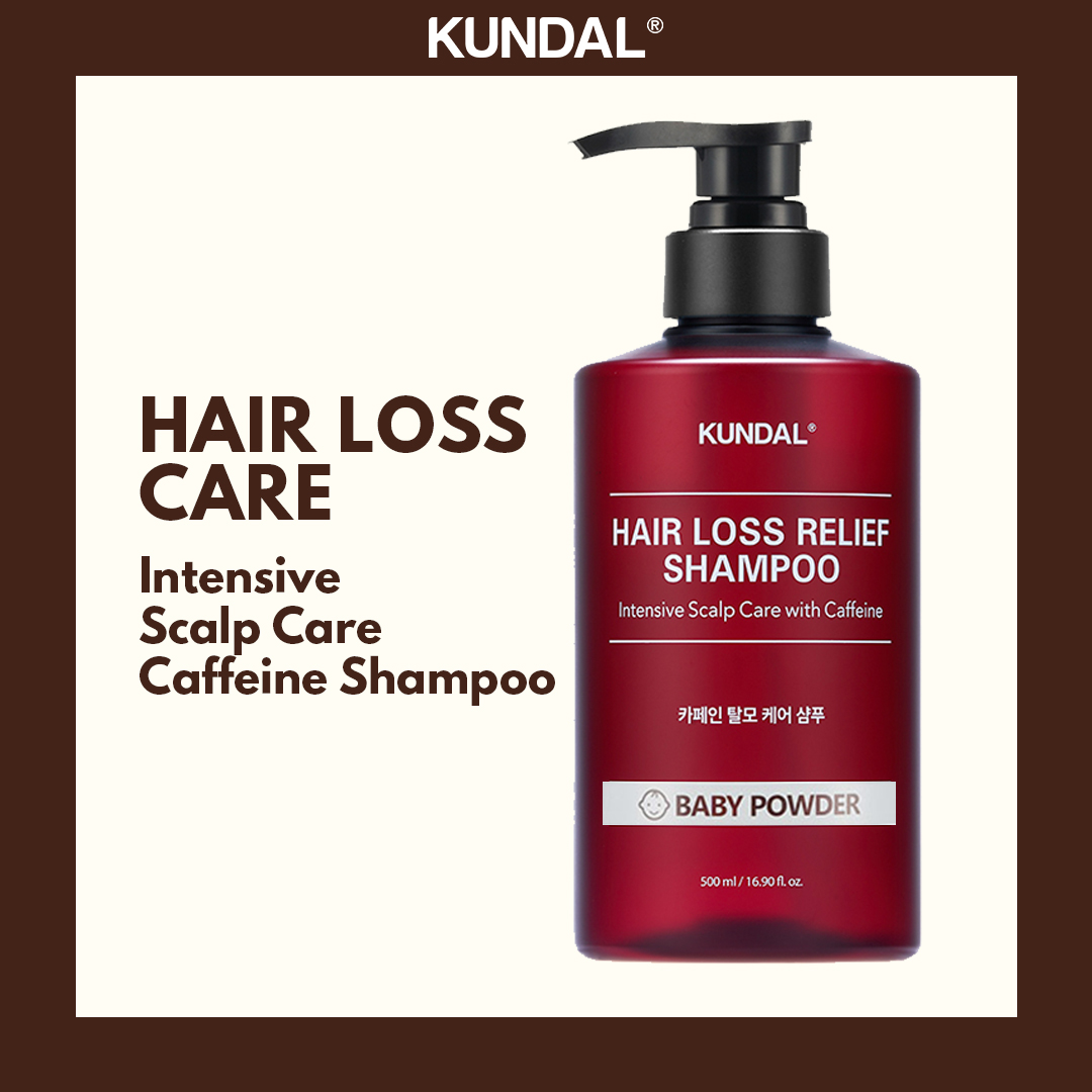 KUNDAL Scalp Care and Caffeine Shampoo Baby Powder 500ml | Lazada Indonesia