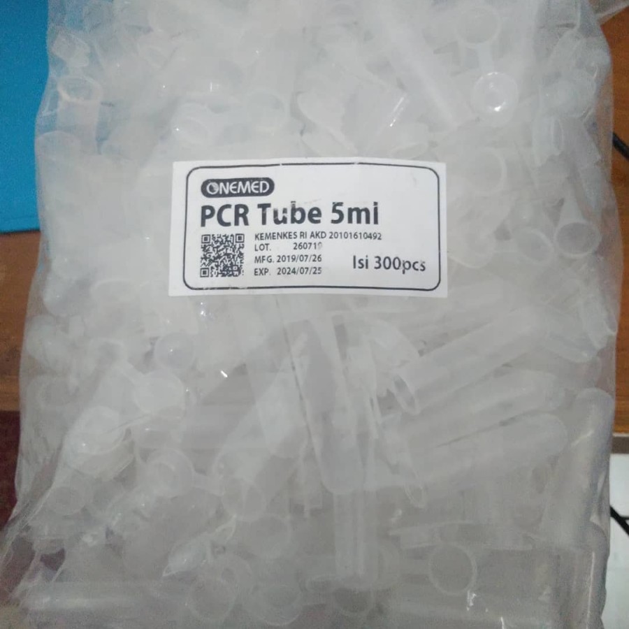 PCR tube 5 ml 5ml plastik disposable isi 300 pcs onemed | Lazada Indonesia