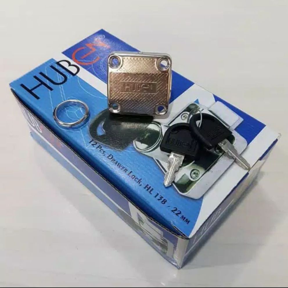 kunci laci meja pintu lemari huben kerangka padat HL-138-22mm | Lazada Indonesia