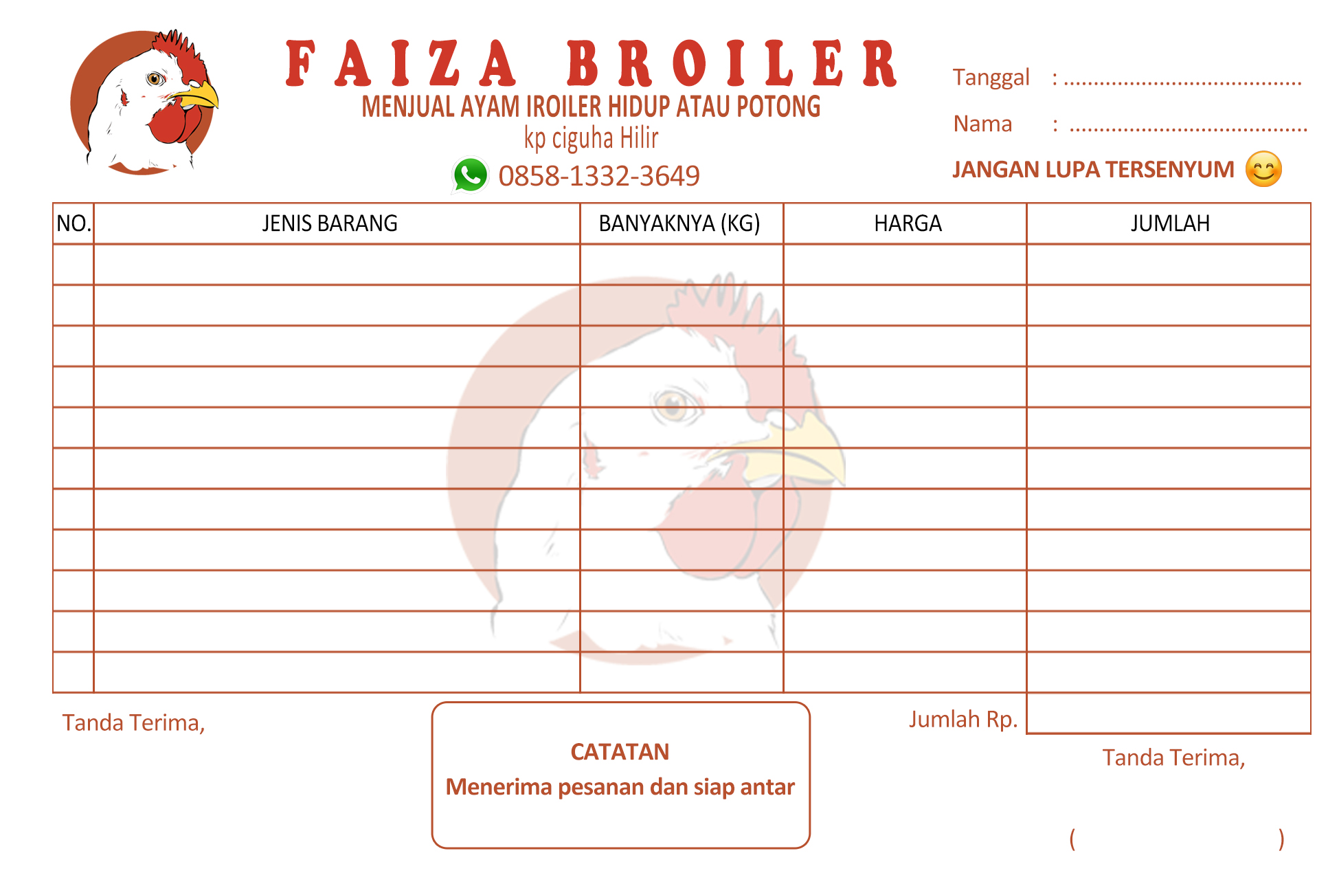 surat jalan | nota 1/2 2ply minimal 4 buku surat jalan pt | surat jalan ...