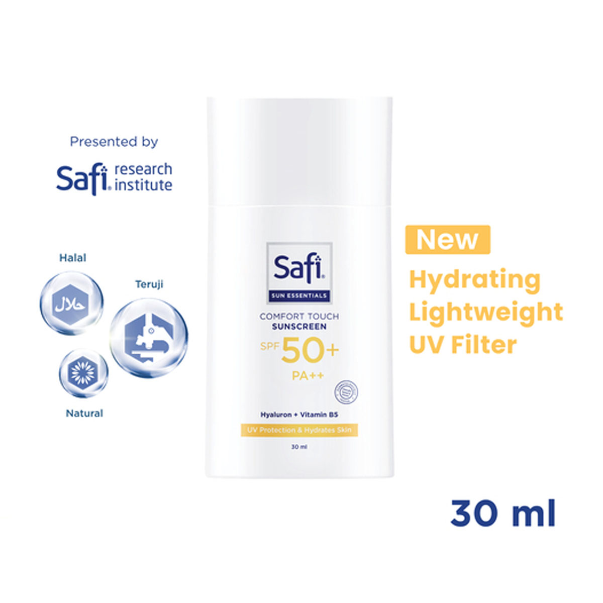 Safi Essential Serum Sunscreen SPF50+ 30 ml | Lazada Indonesia