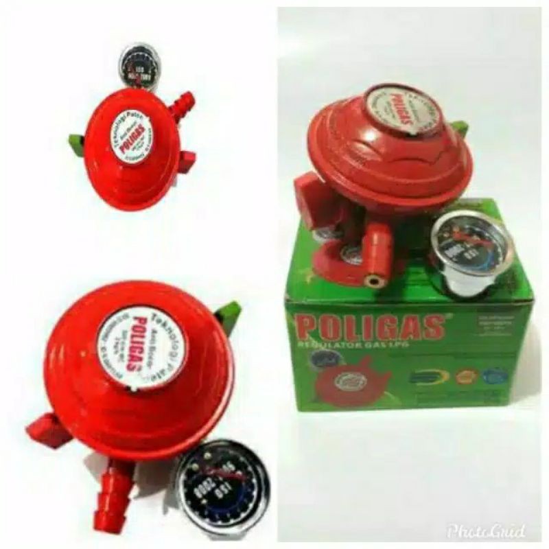 Poligas Single, Double Lock , Regulator Gas , Pengunci Ganda | Lazada ...