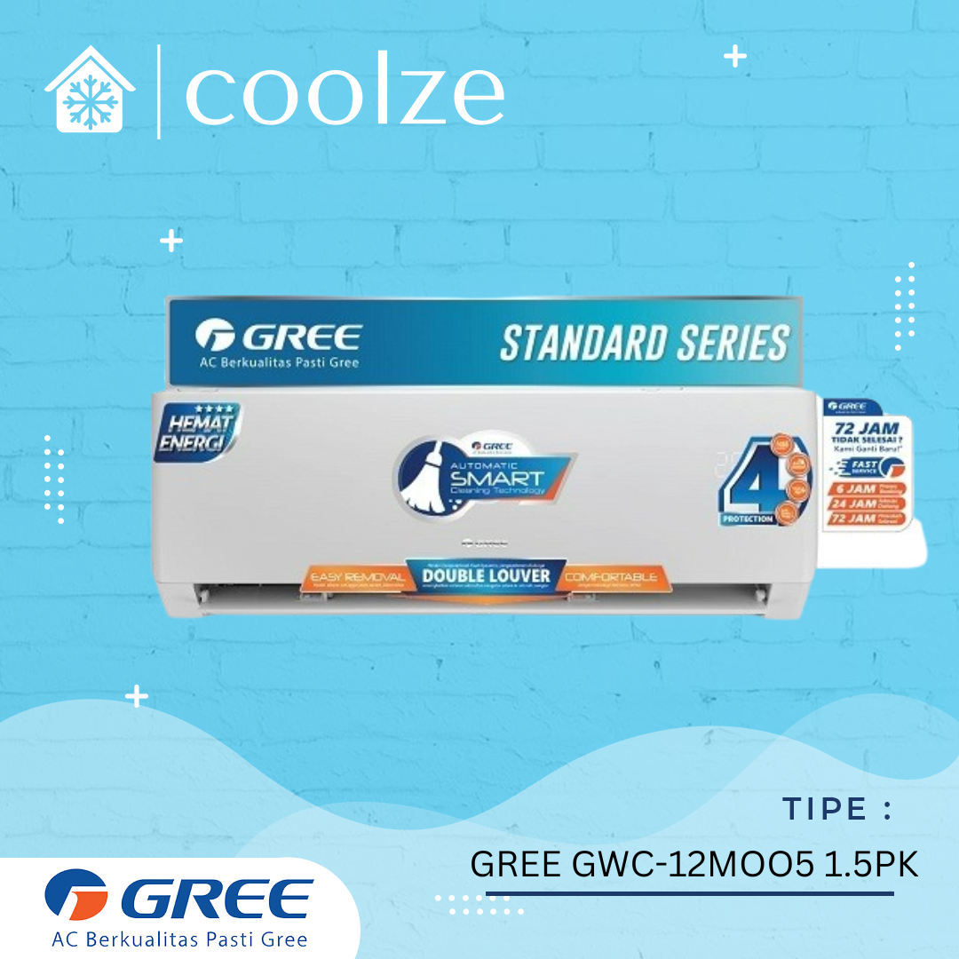 GREE AC STANDARD AC 1.5 PK - GWC-12MOO5 UNIT ONLY | Lazada Indonesia