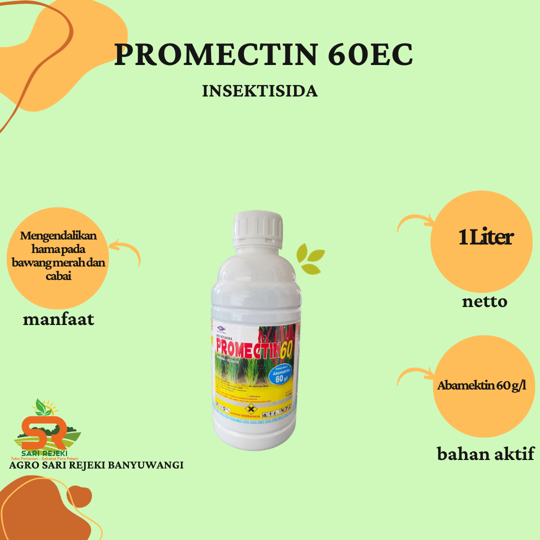 PROMECTIN 60EC 1Liter INSEKTISIDA ABAMEKTIN | Lazada Indonesia