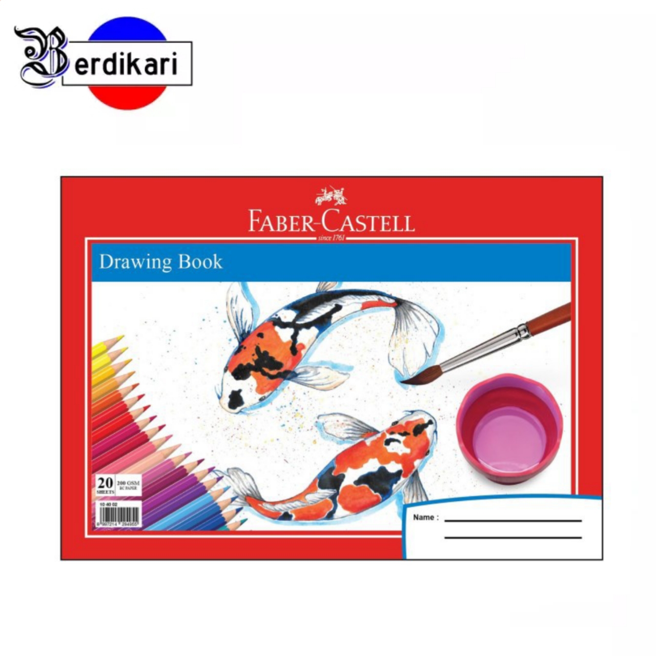 Buku Gambar Drawing Book A4 Faber Castell 200 gsm | Lazada Indonesia