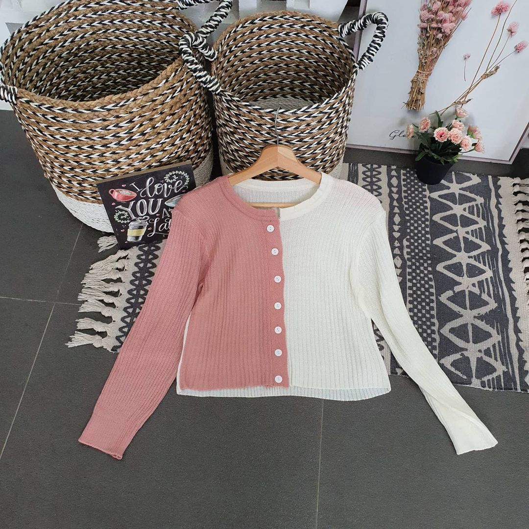 HARU CROP / GAZALA FASHION / HARU CARDIGAN / CARDIGAN RAJUT / CARDIGAN ...