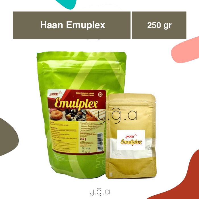 Haan Emulpex (REPACK) 40gr / Emuplex Perenyah Cookies / Emplex | Lazada ...