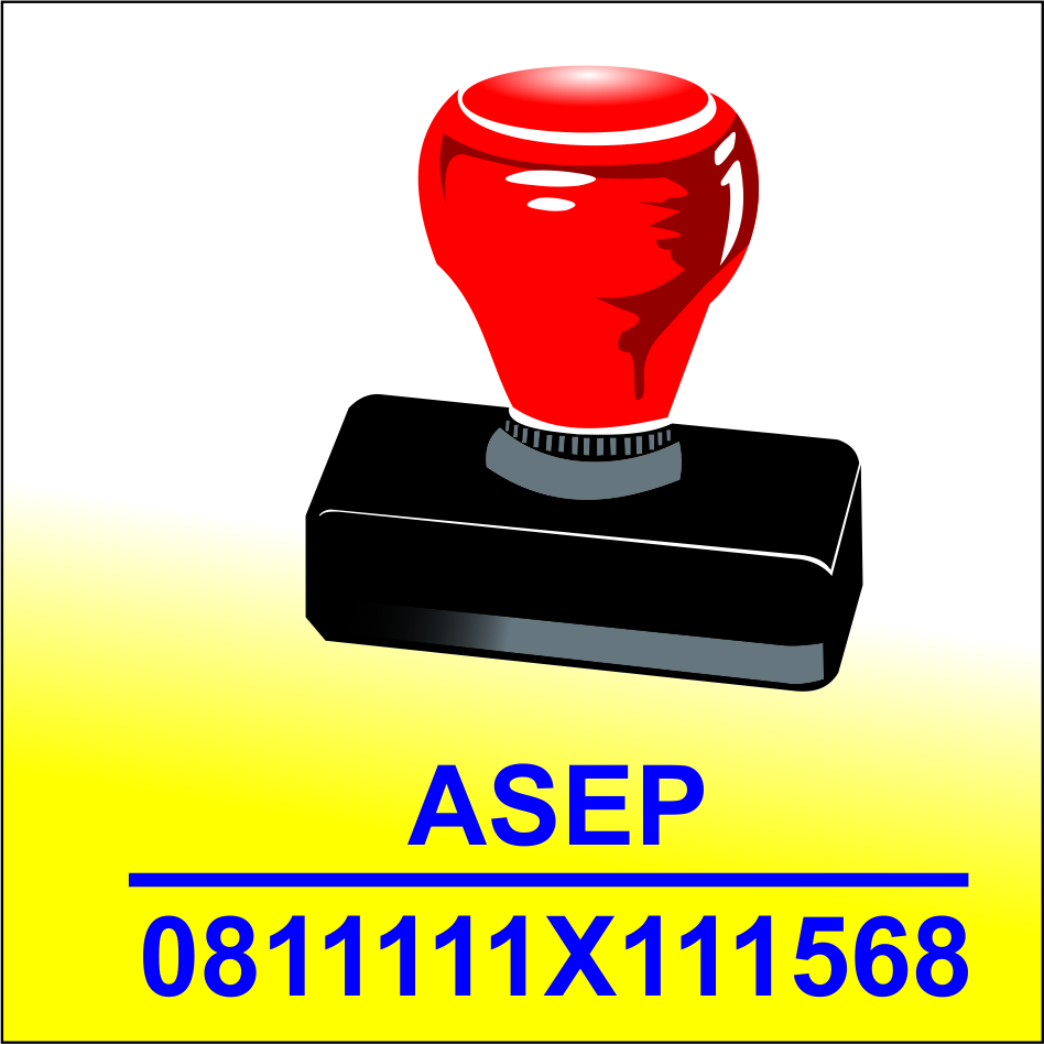 STEMPEL NAMA DAN NOMOR TELPON STEMPEL NAMA DAN NIP NAMA DAN SIP ...