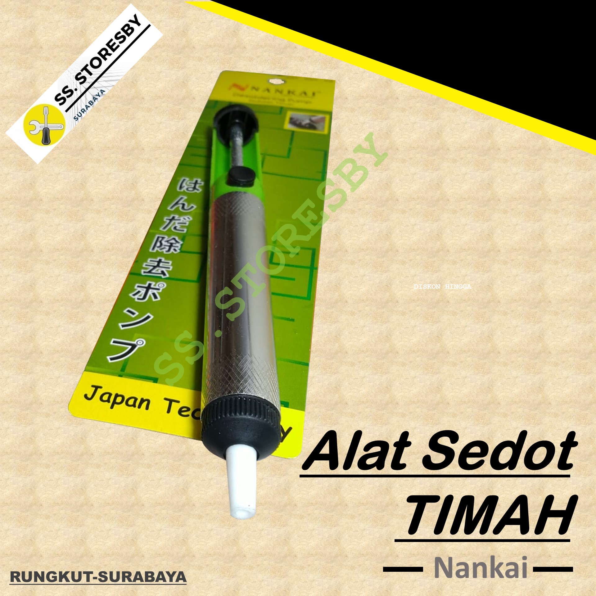 NANKAI ALAT SEDOT TIMAH SOLDER SEDOTAN PENYEDOT PENGHISAP RESIDU ...