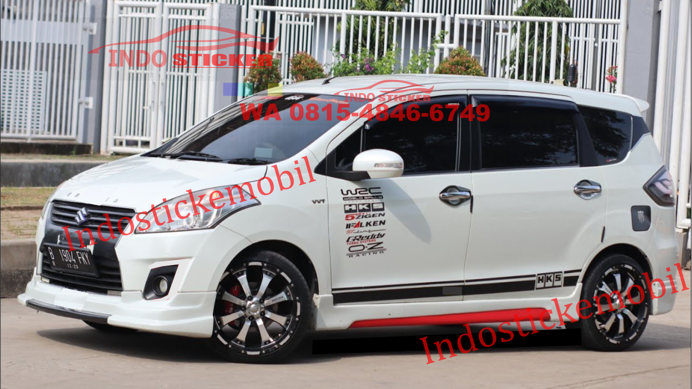 Sticker mobil ertiga cutting sticker stiker mobil suzuki ertiga ...