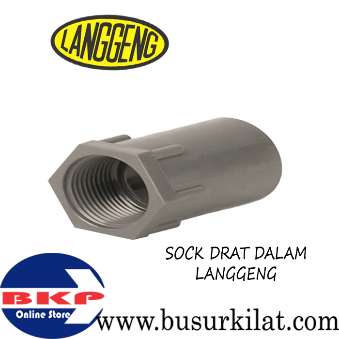 SDD 1 1/4 Inch Pvc Langgeng AW / Sock Drat Dalam / Sambungan Pipa ...