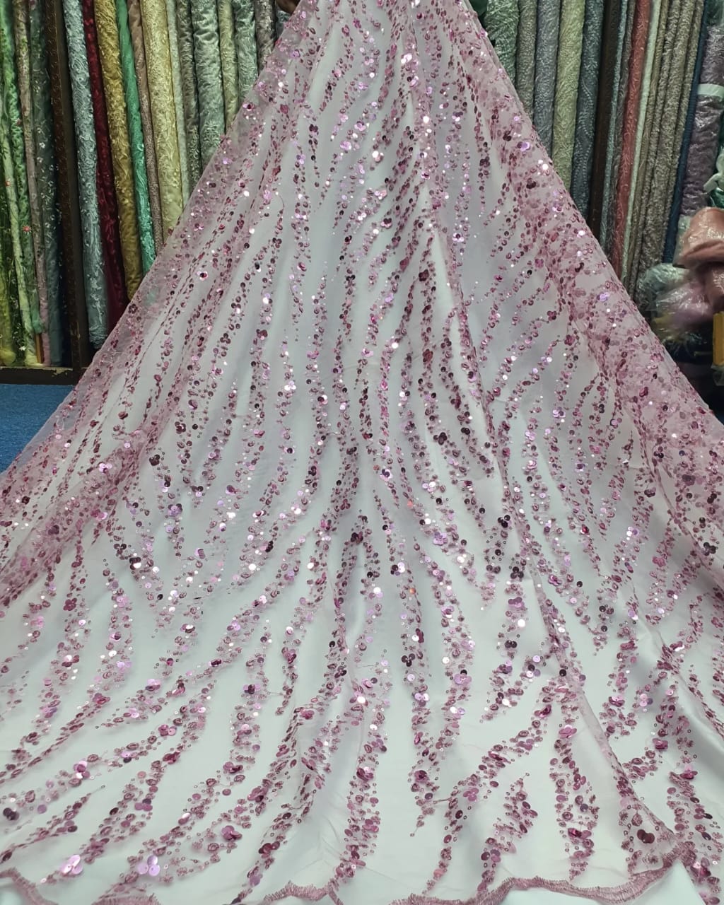 KAIN/BAHAN TILLE SEQUIN | Lazada Indonesia