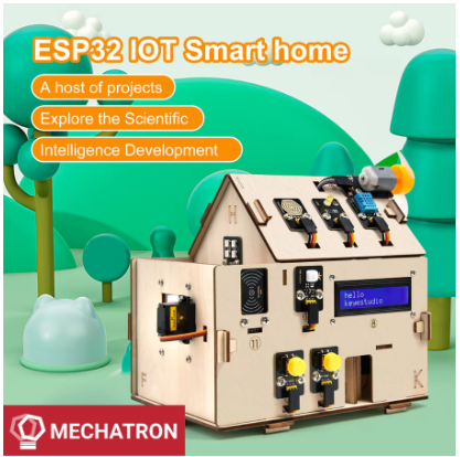 Smart Home Kit ESP32 IOT Smarthome paket belajar Steam Education ...