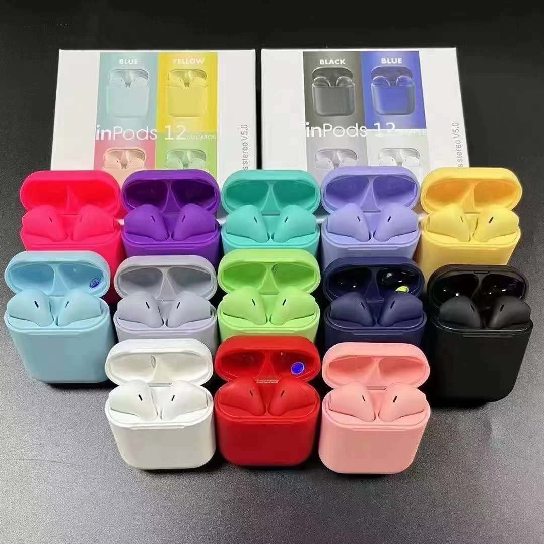 Lapak 588 - Inpods 12 Headset Bluetooth 5.0 Wireless Earphones Inpods12 ...