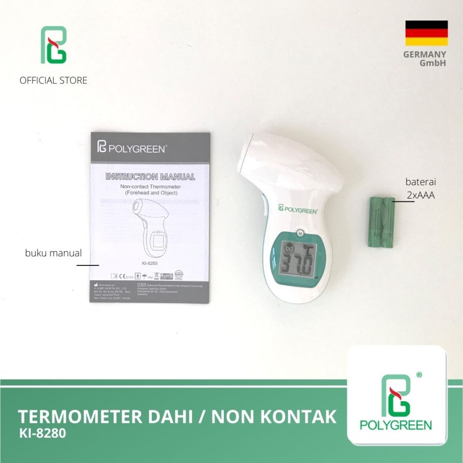Termometer digital infrared Termometer dahi dan benda | Lazada Indonesia