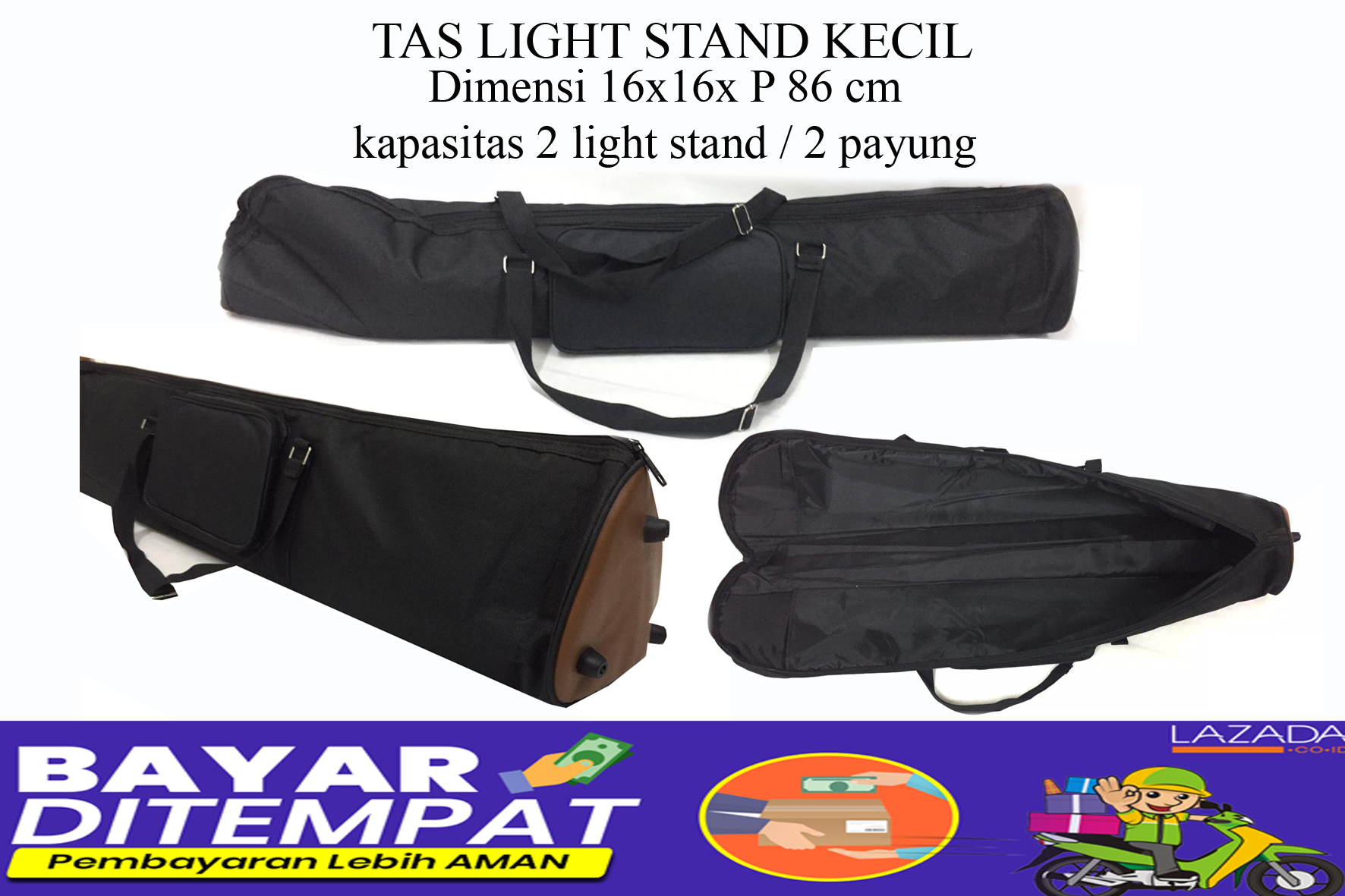TAS STAND KECIL / TAS LIGHT STAND SMALL / TAS TRIPOD | Lazada Indonesia