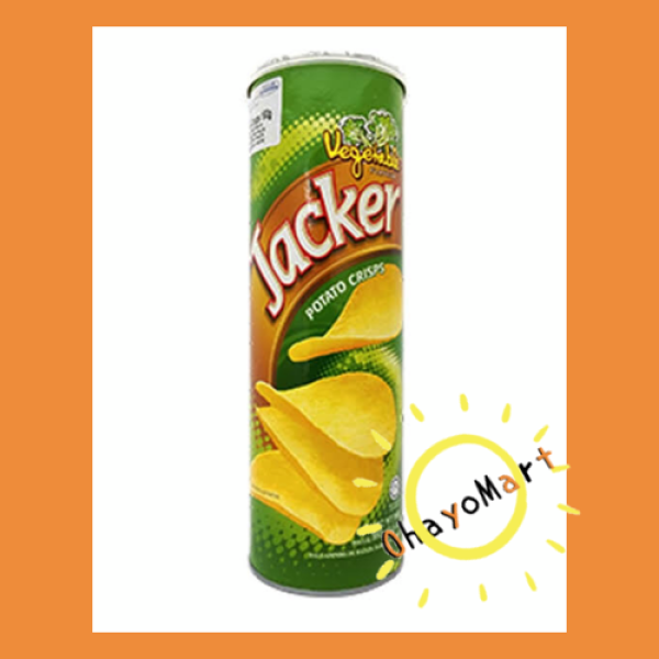 Jacker Potato Crisps Vegetable / potato Chips/ Keripik kentang 110g ...