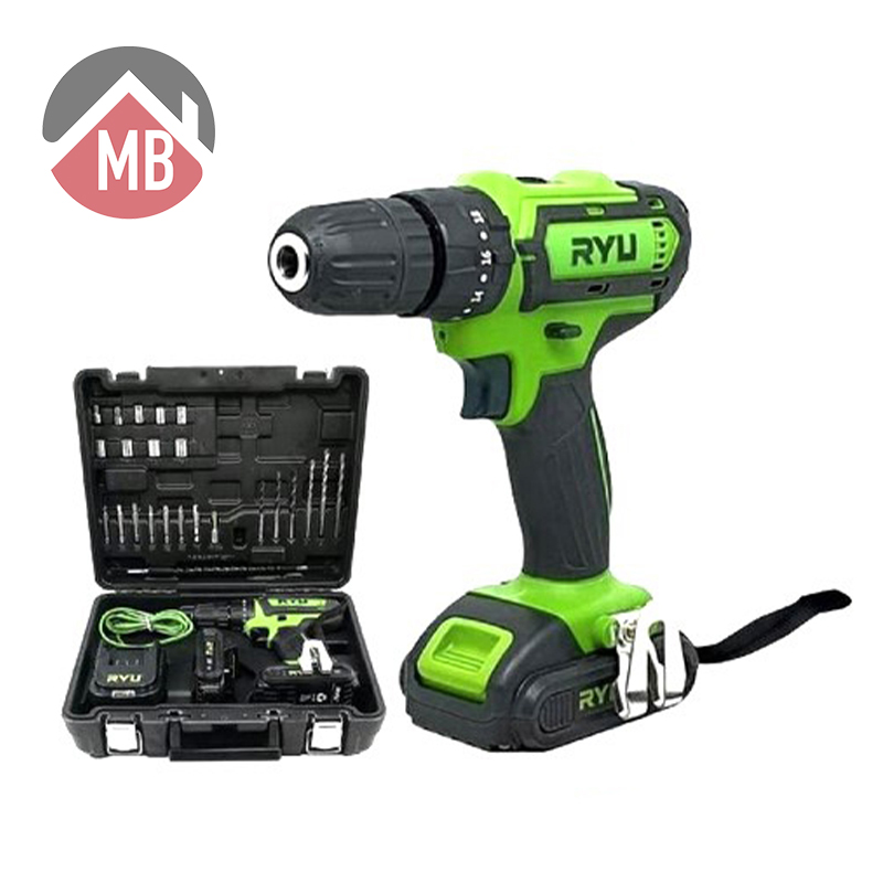 MB - Cordless Impact Drill RYU RCI20V / RCI 20V Mesin Bor Baterai RYU ...